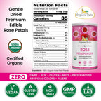 natural herbal tea ingredient rose