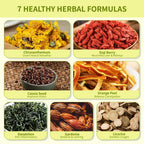 Natural herbal tea with antioxidants