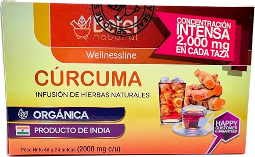 natural herbal tea with curcuma benefits