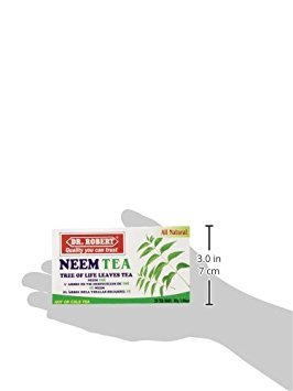natural herbal tea with neem