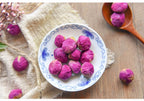 natural herbal tea with peony petals