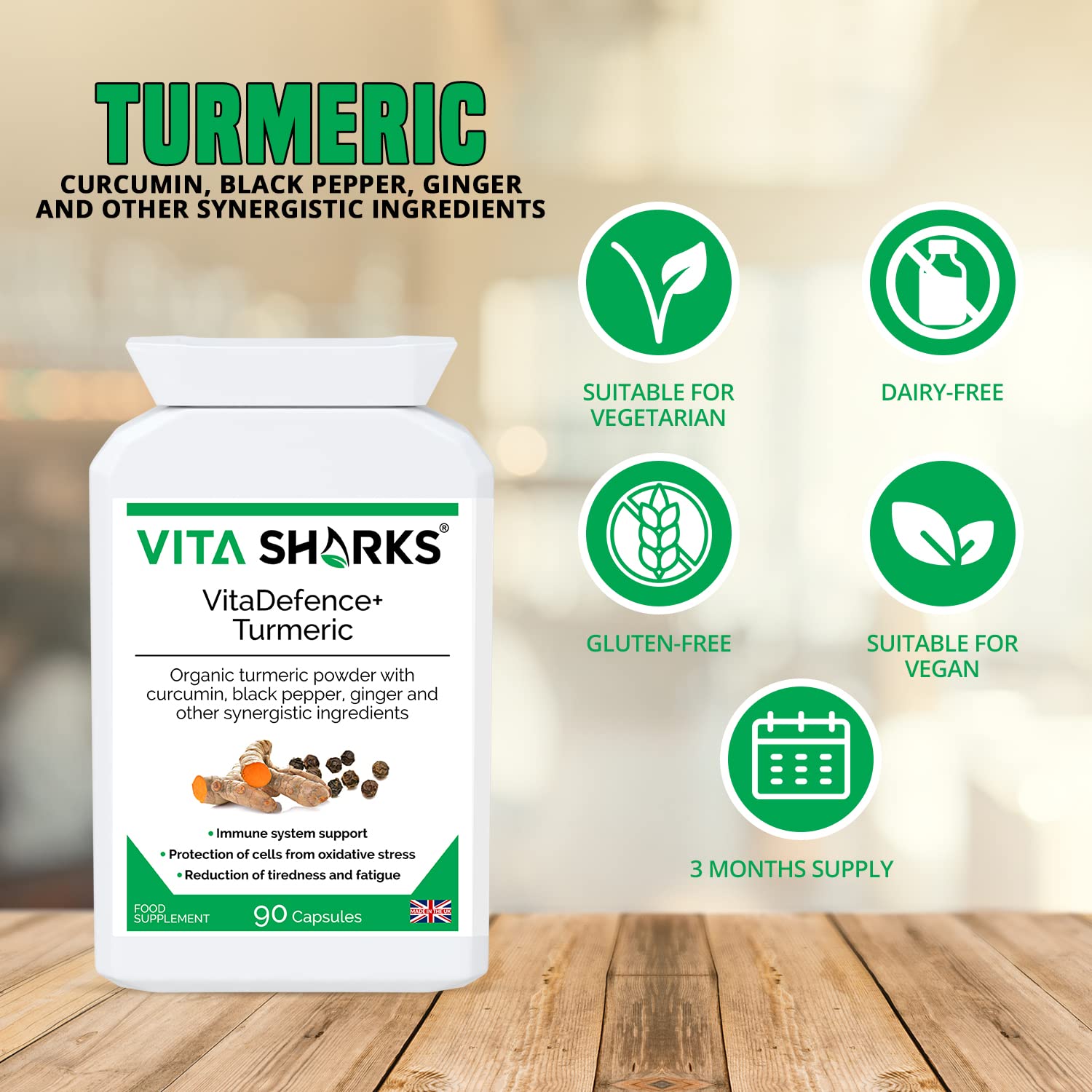 natural herbal turmeric supplement