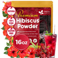 natural hibiscus flower powder