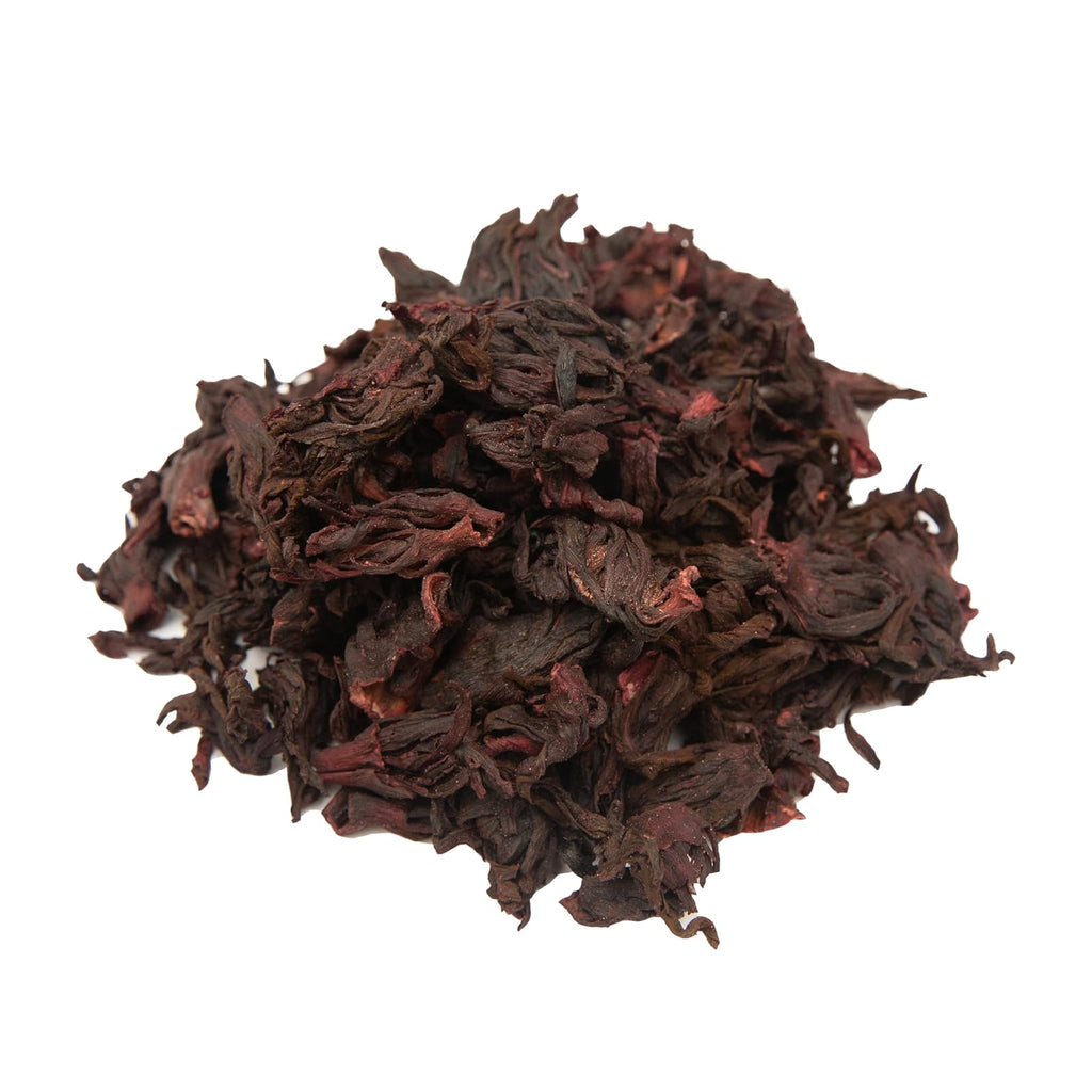 natural hibiscus herbal infusion