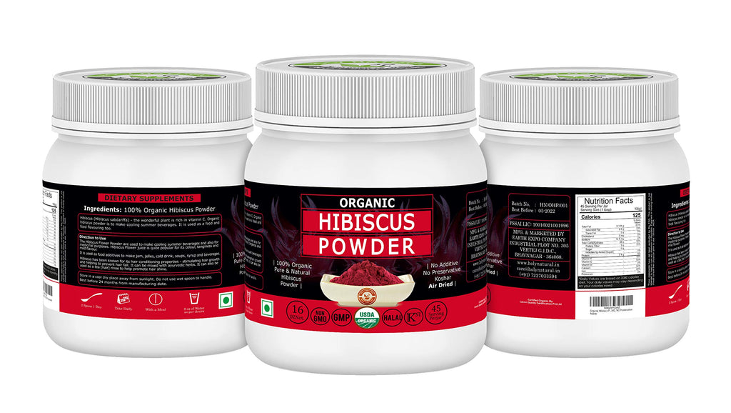 natural hibiscus powder for baking