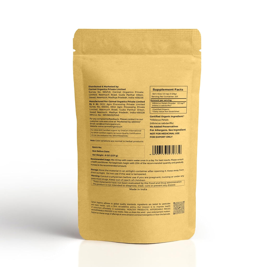 natural hibiscus powder for refreshing drinks