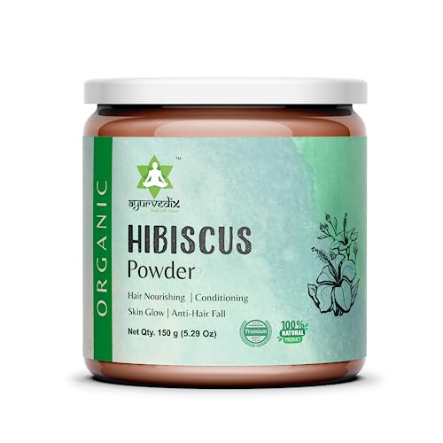Natural hibiscus powder for skin