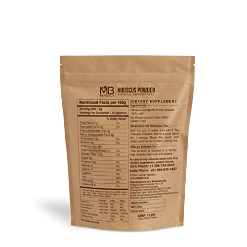 natural hibiscus powder for wellness