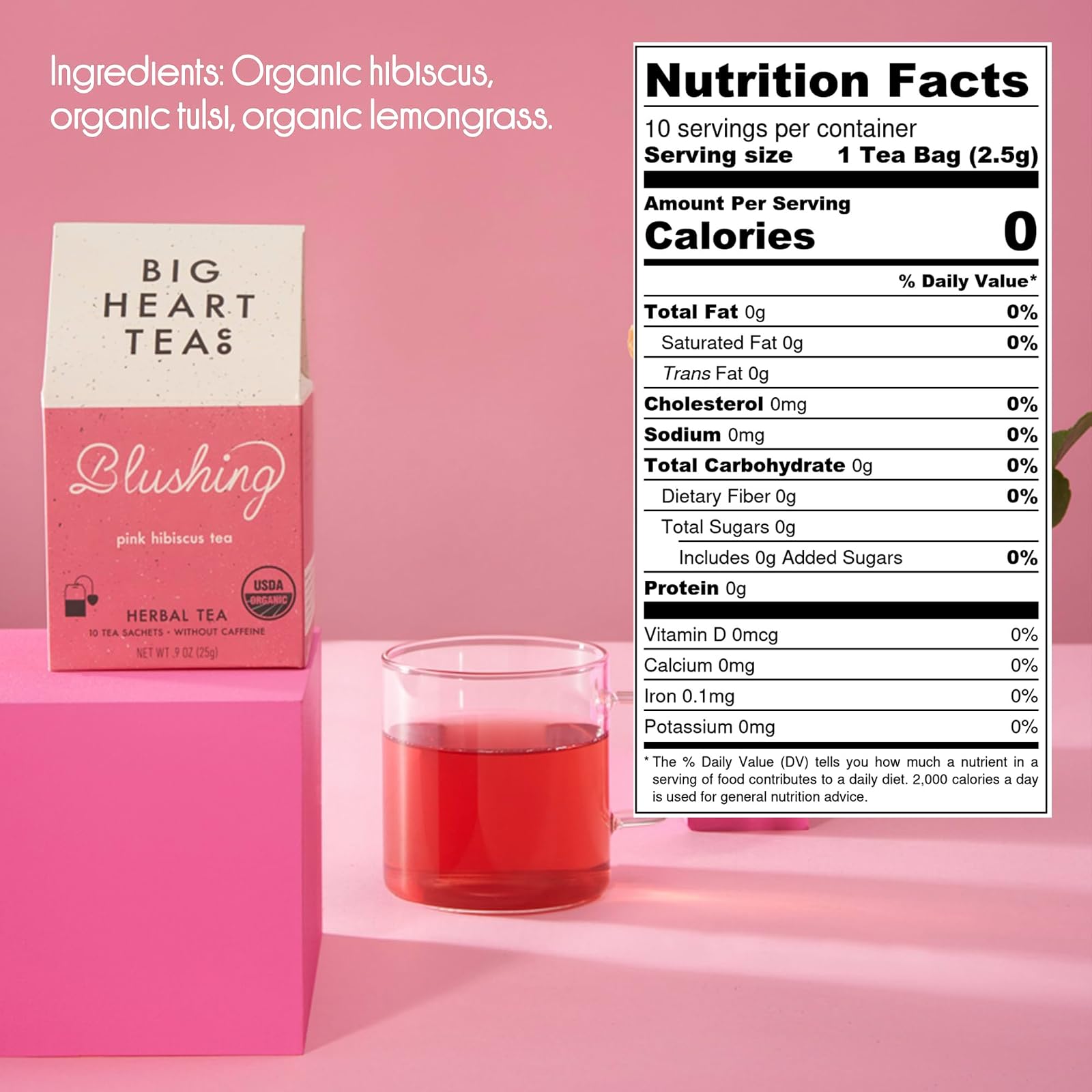 natural hibiscus tea for hydration