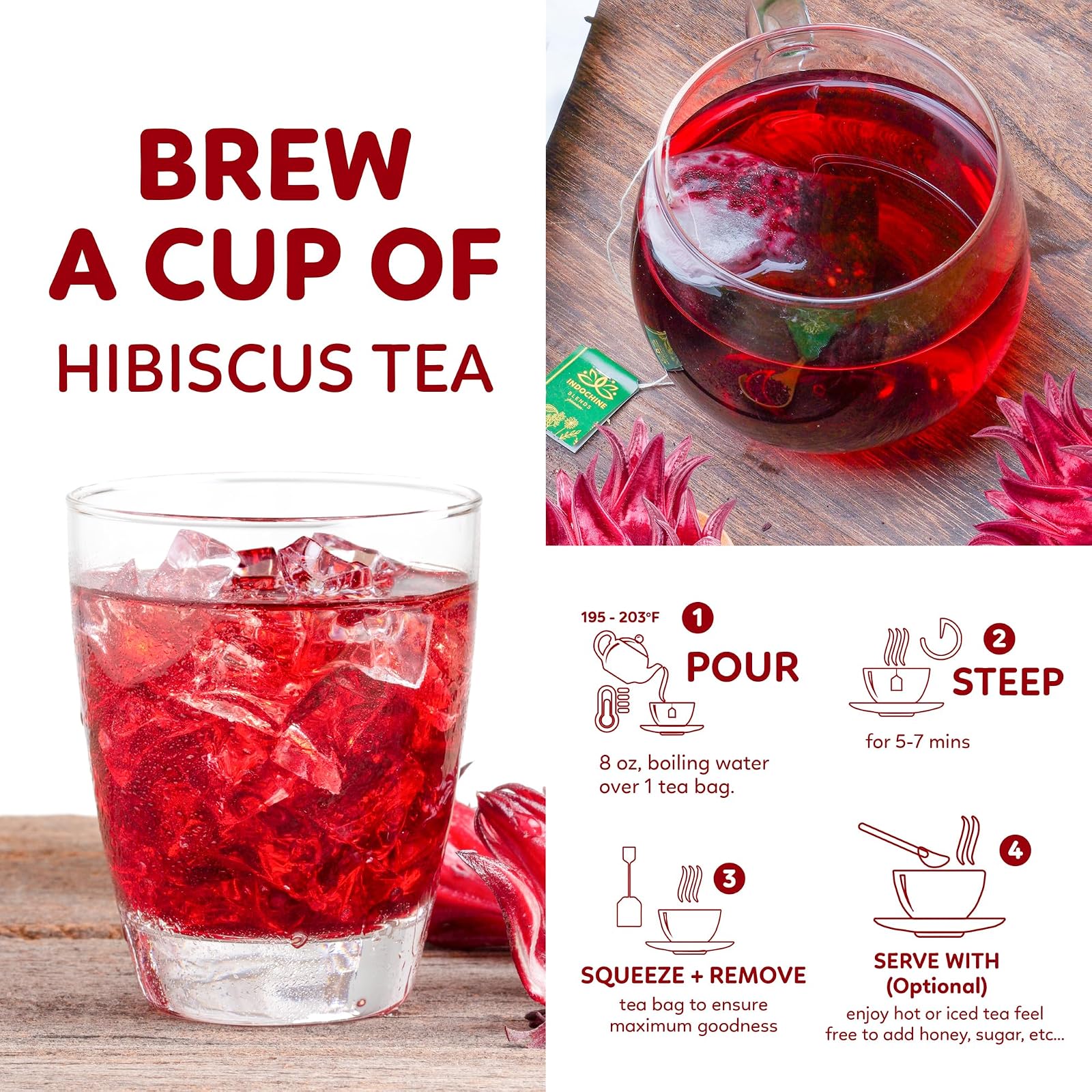 natural hibiscus tea for hydration