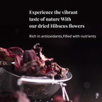 natural hibiscus tea for refreshing drinks