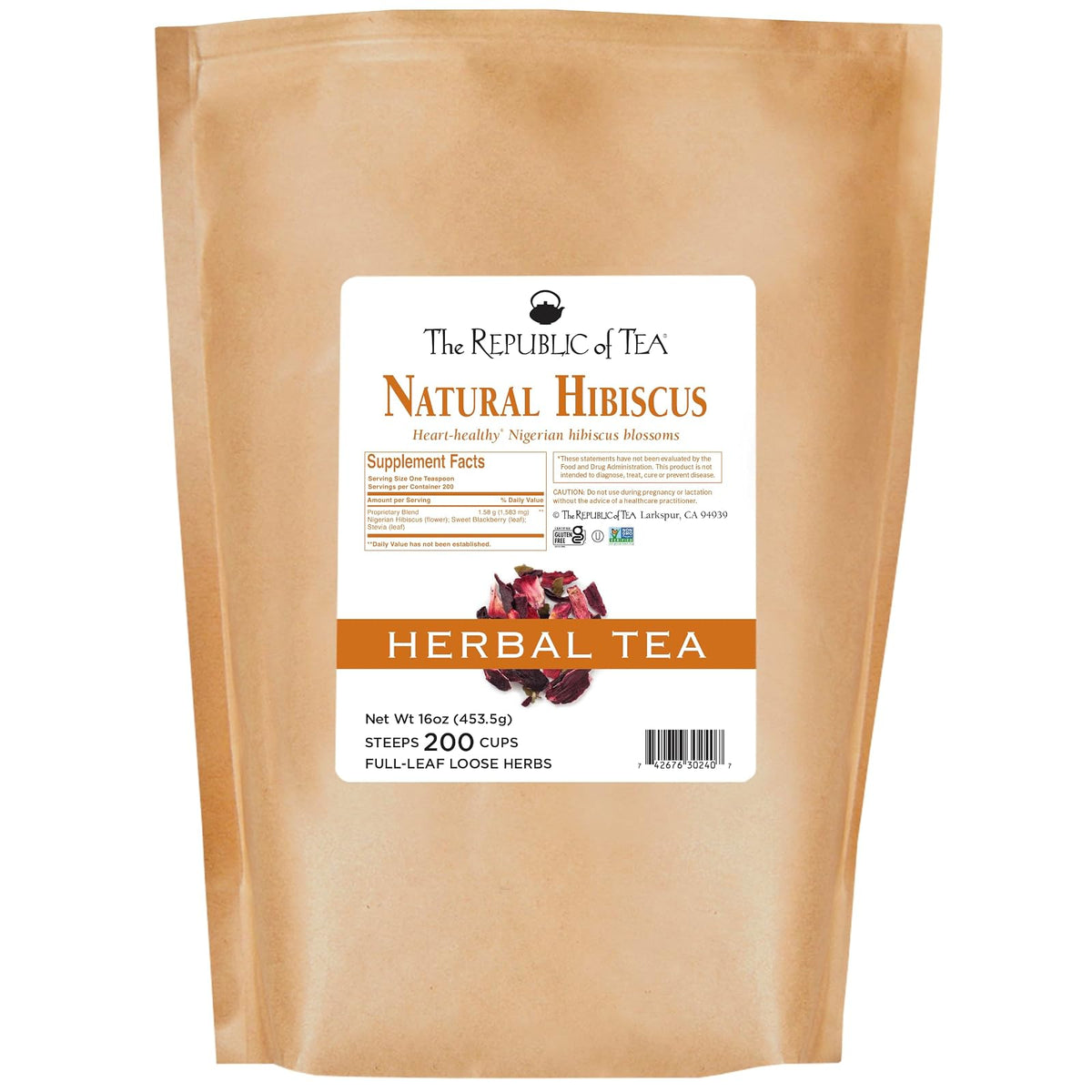 natural hibiscus tea for relaxation