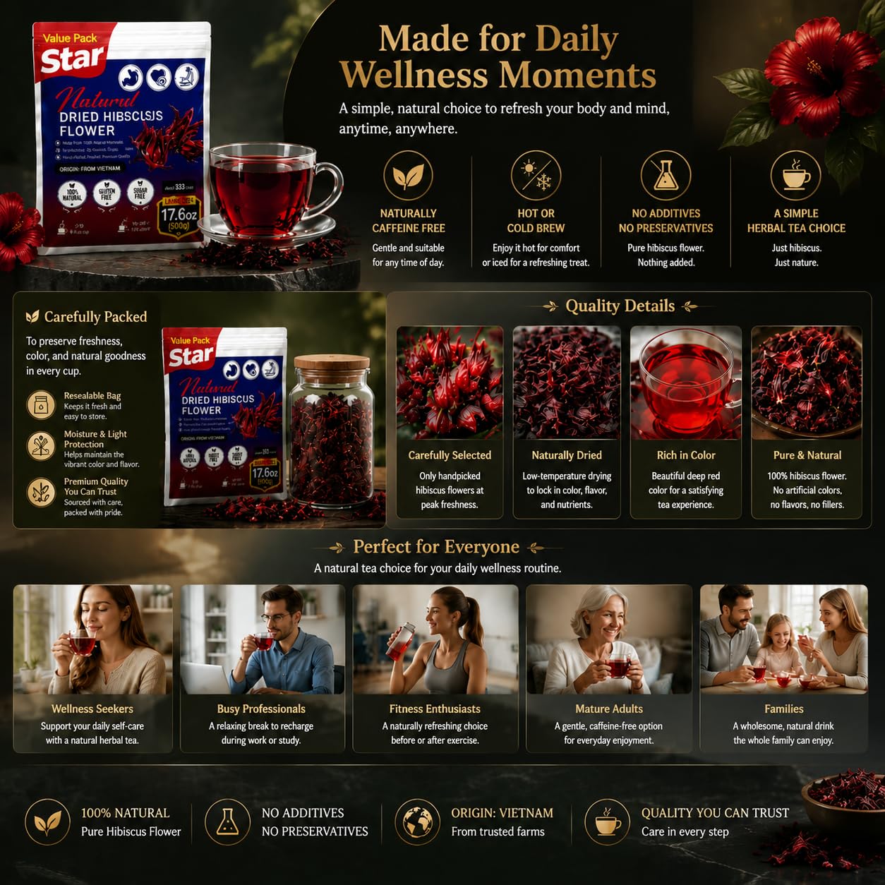 natural hibiscus tea for vibrant health