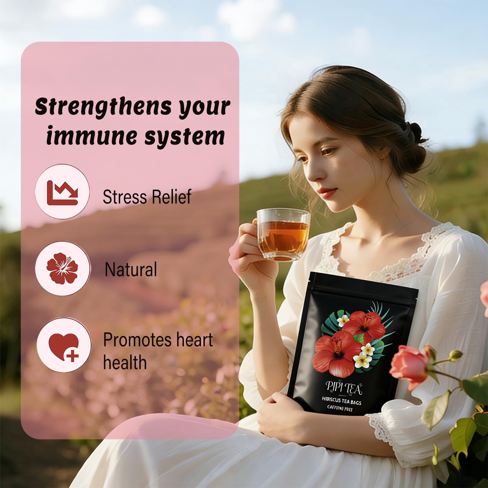 natural hibiscus tea for wellness