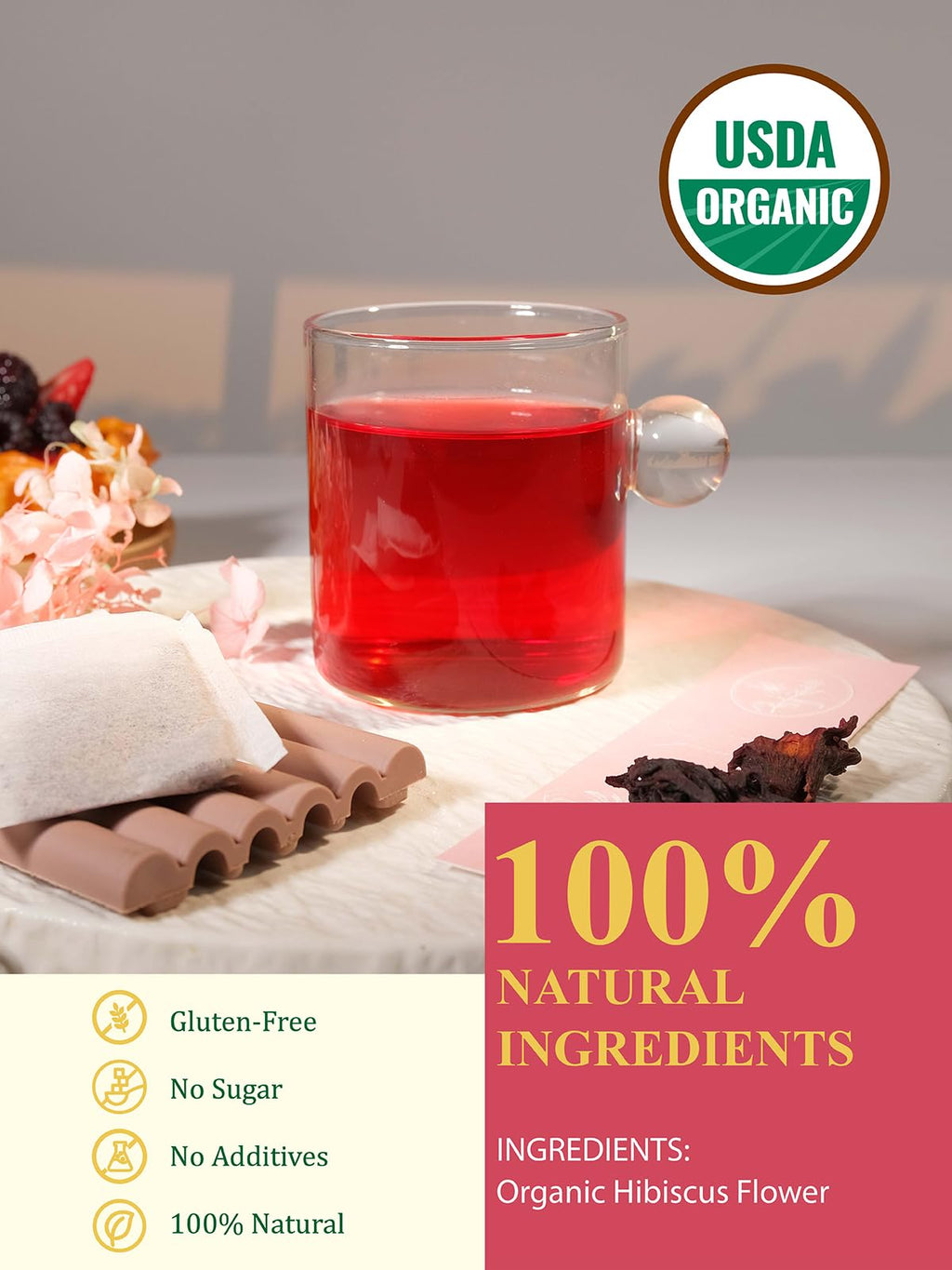 natural hibiscus tea for wellness