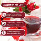 Natural hibiscus tea for wellness