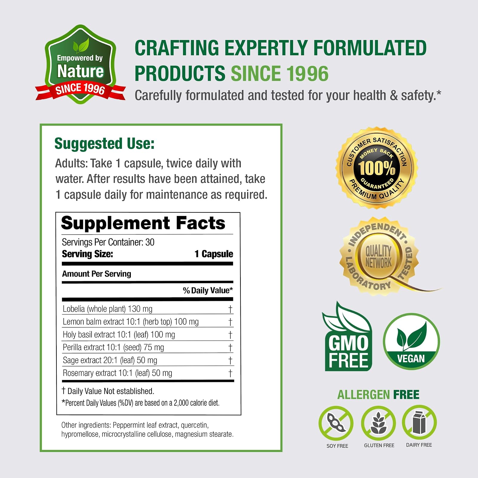 natural histamine support veggie caps