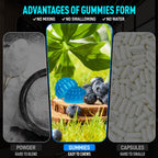 Natural HMB gummies for fitness enthusiasts