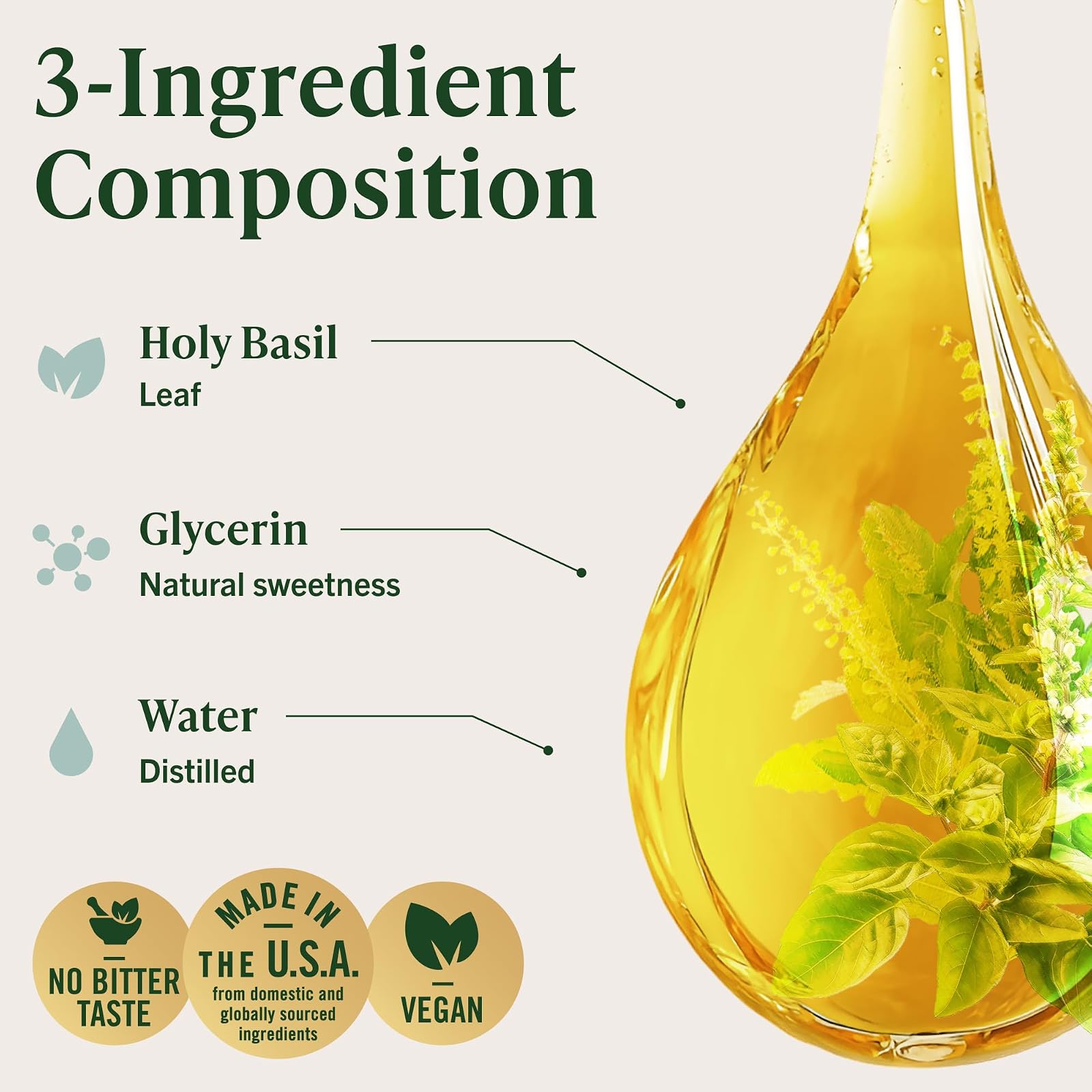 Natural Holy Basil for wellness