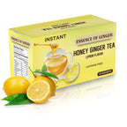 natural honey lemon ginger herbal tea
