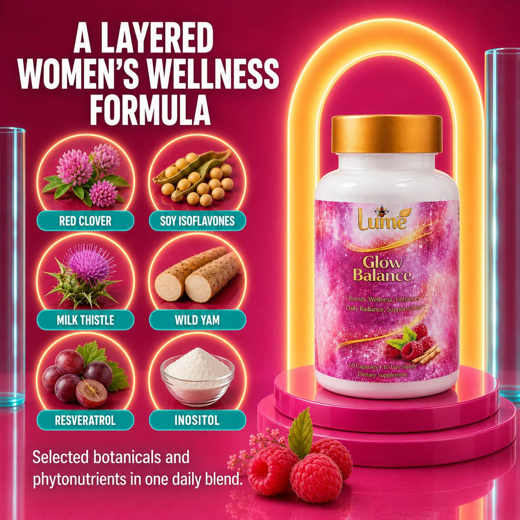 Natural hormonal balance support