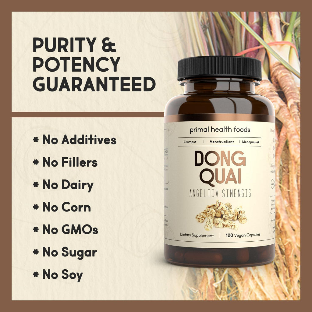 Natural hormonal balance with Dong Quai