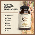 Natural hormonal balance with Dong Quai