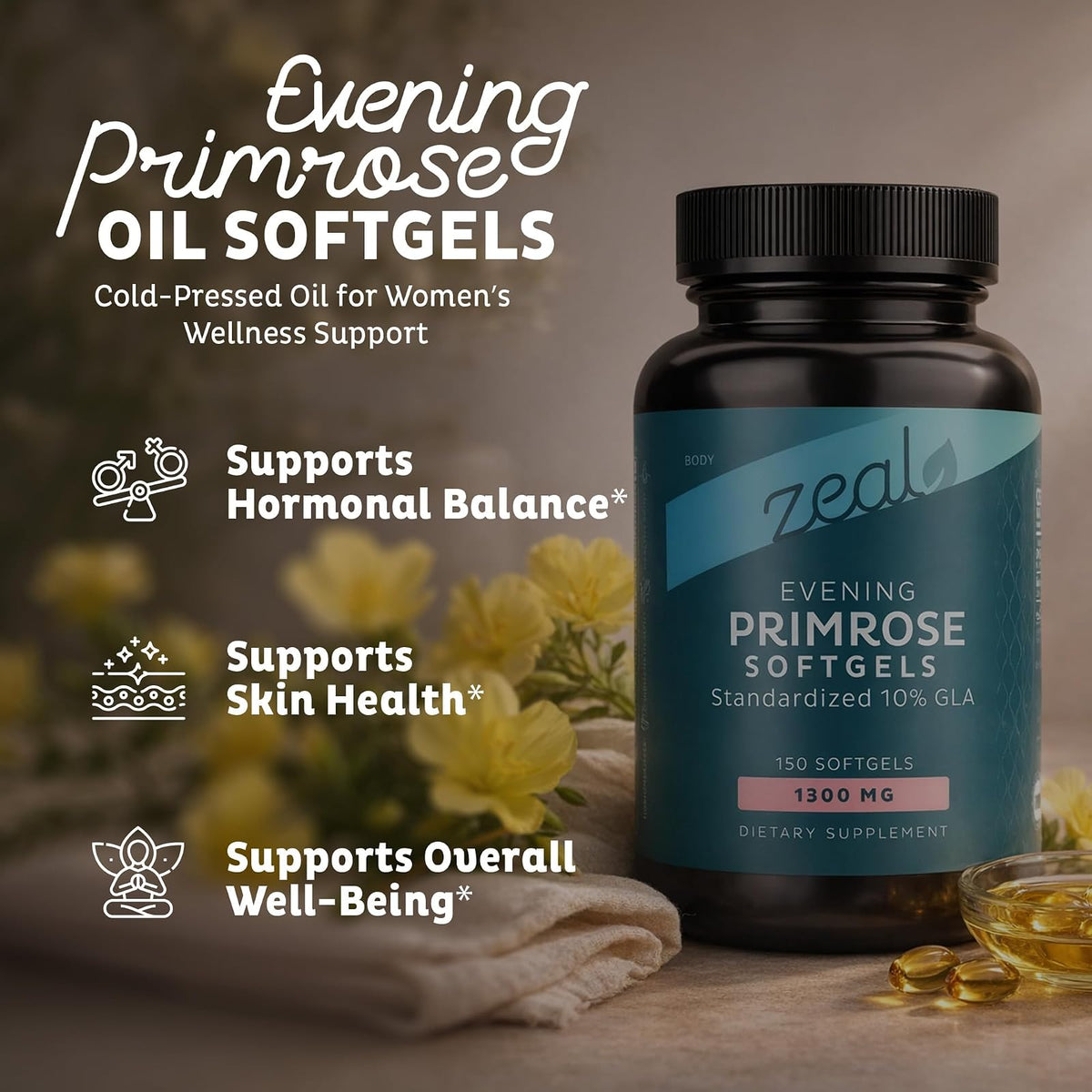 Natural hormonal balance with Zeal oil