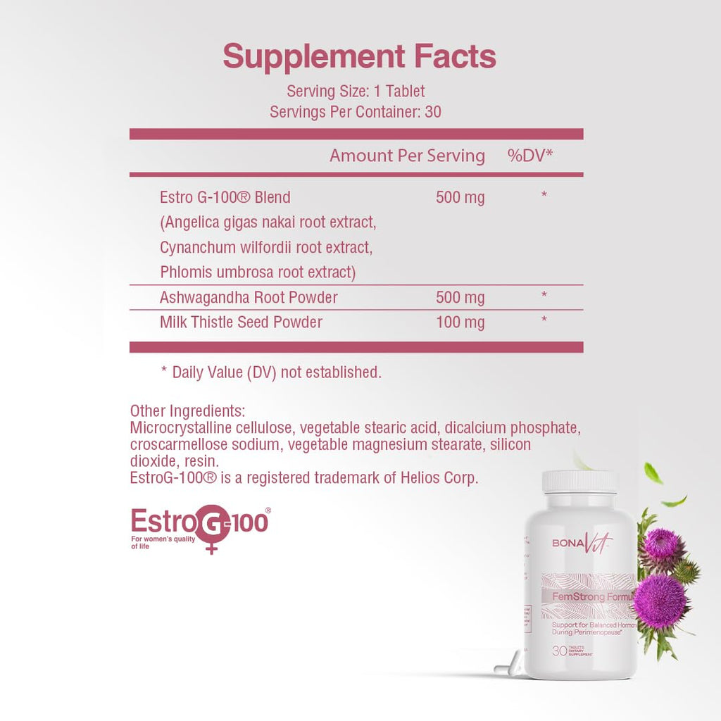 natural hormonal support vitamins