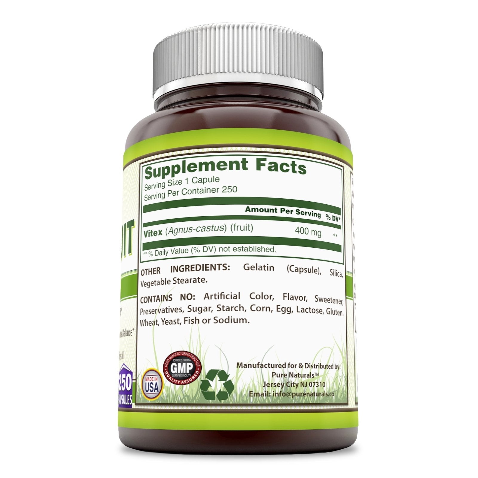 Natural hormone balance support capsules