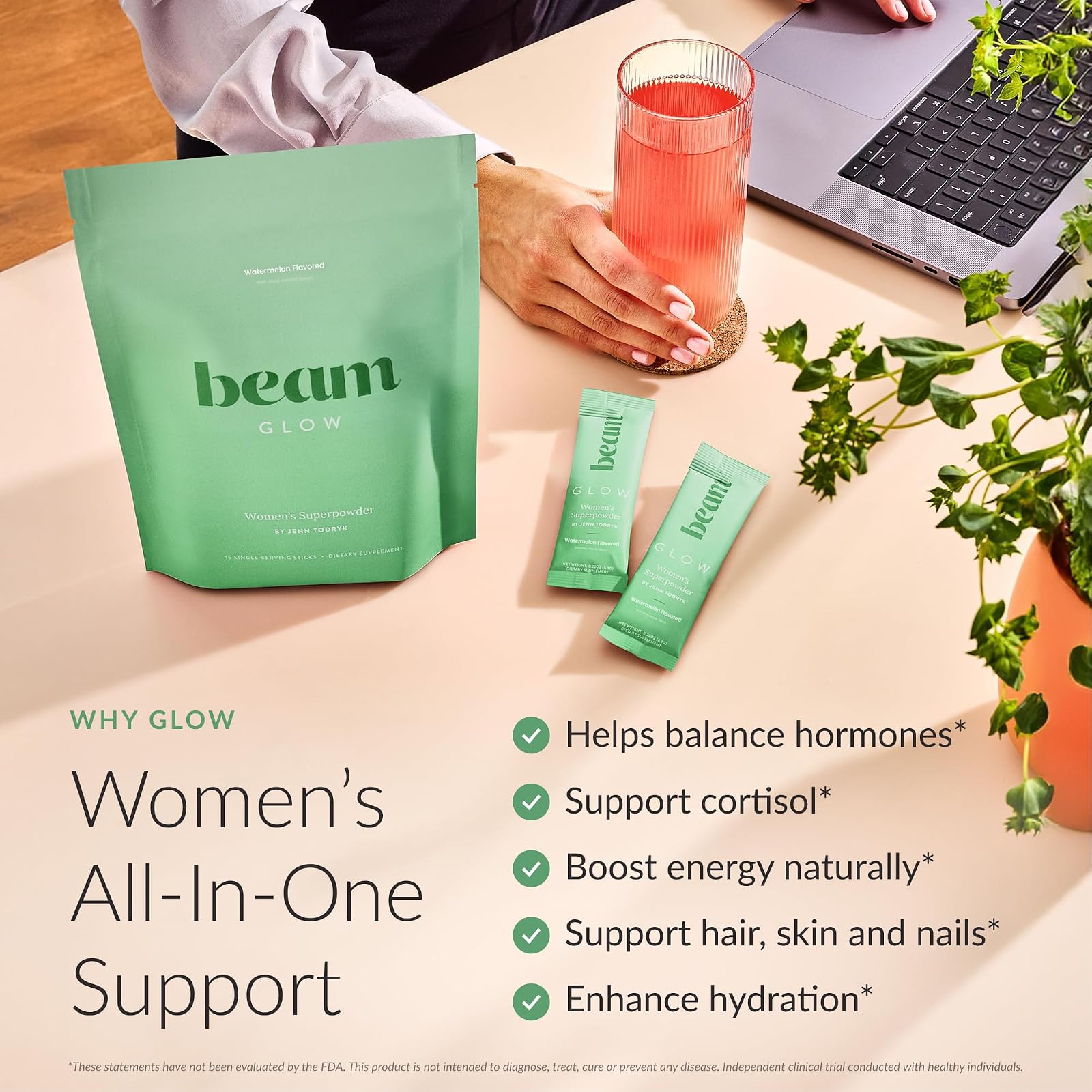 natural hormone balance with BEAM Glow