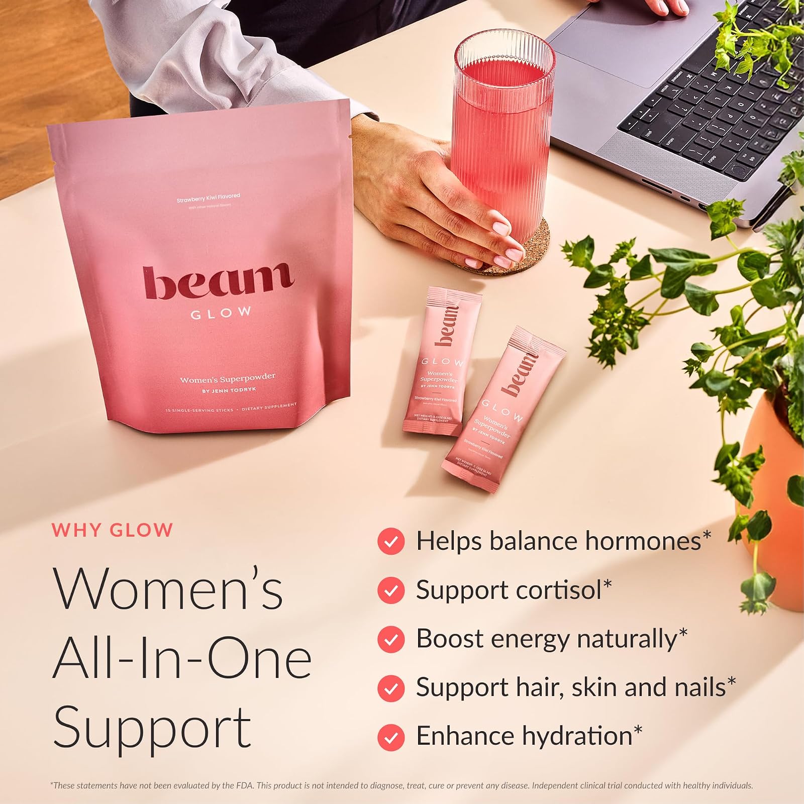 natural hormone balance with BEAM Glow