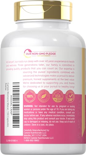 Natural hormone balance with maca root