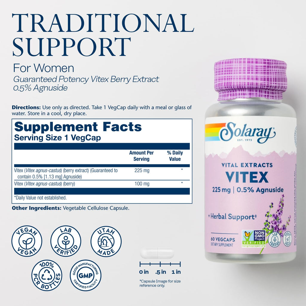 natural hormone balance with Vitex
