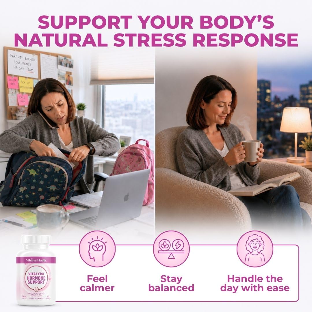 Natural hormone health capsules