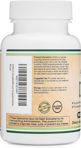 natural hormone support DHEA capsules