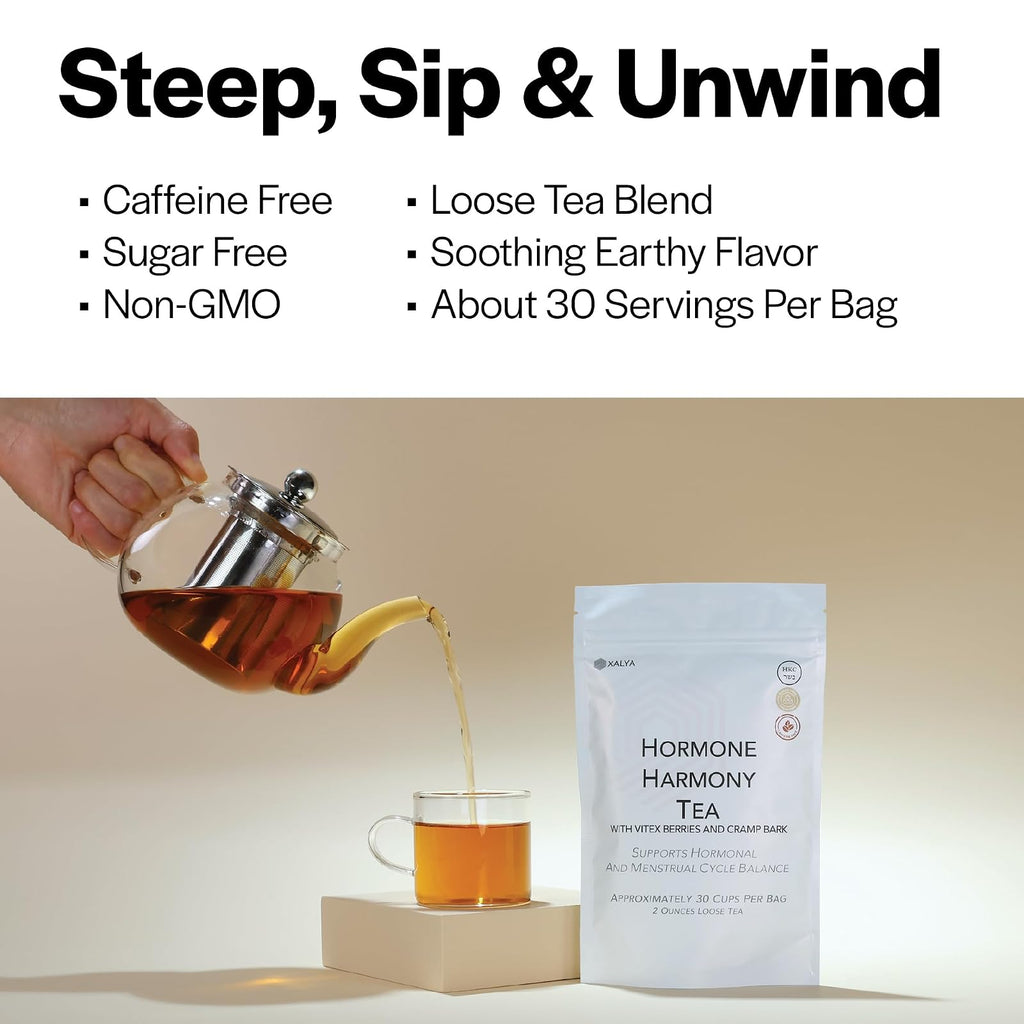 natural hormone support herbal infusion