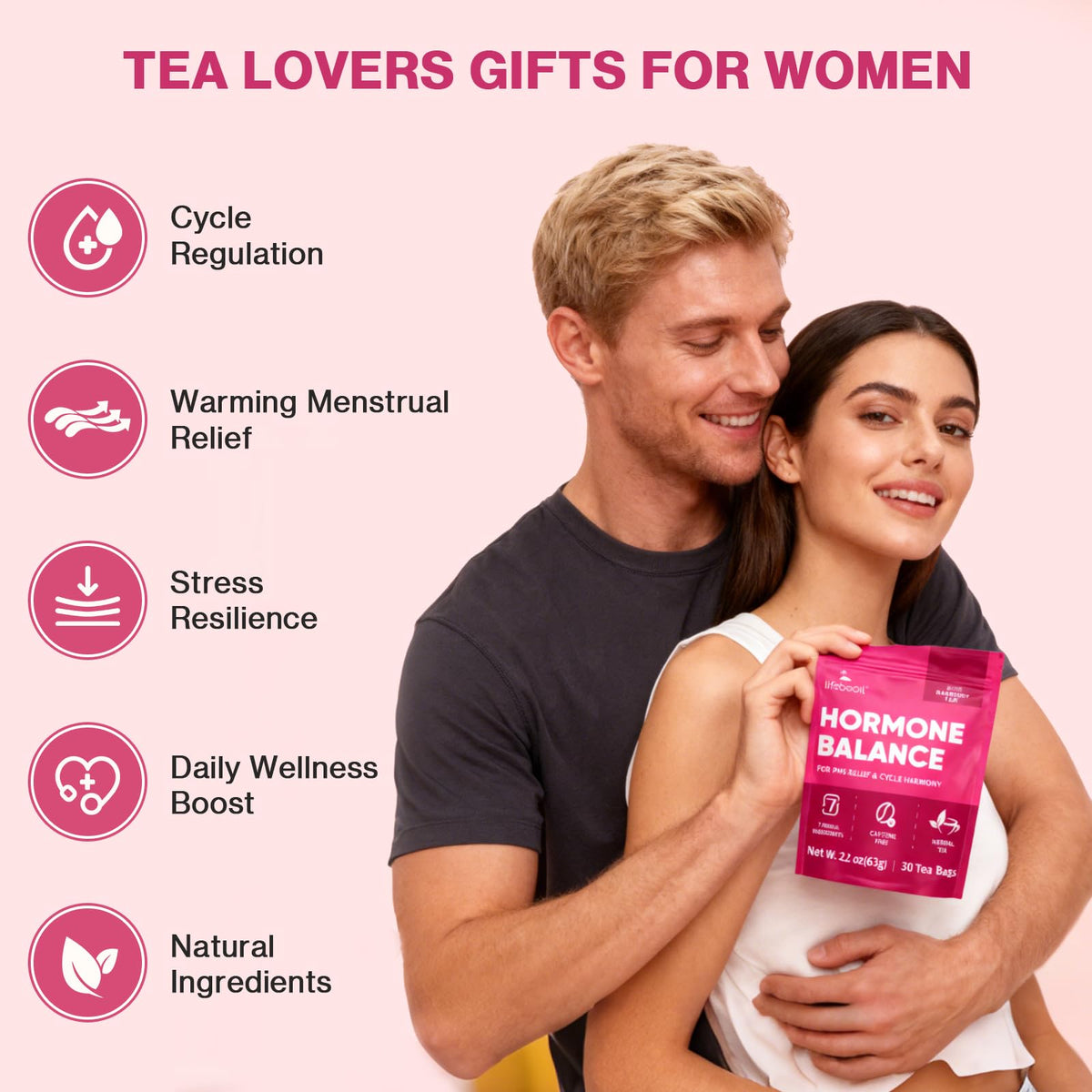 natural hormone support tea blend