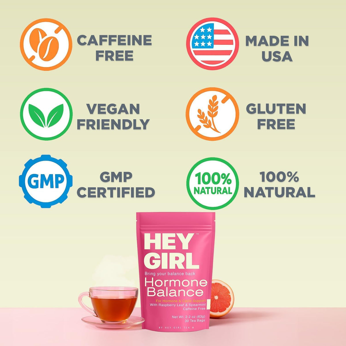 natural hormone support tea blend