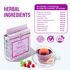 Natural hormone support tea blend