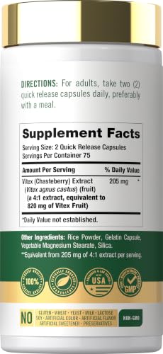 Natural hormone support with Carlyle Vitex