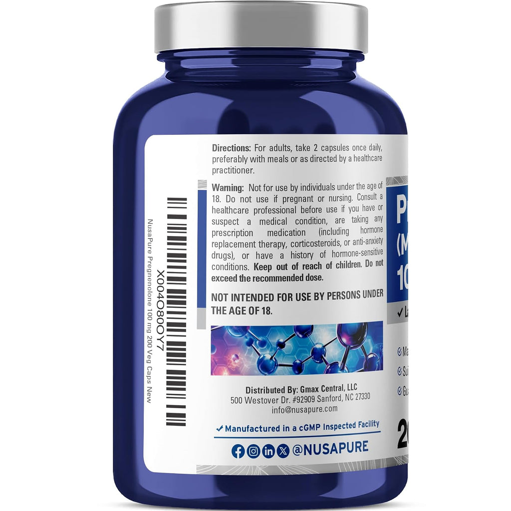 Natural hormone support with Pregnenolone