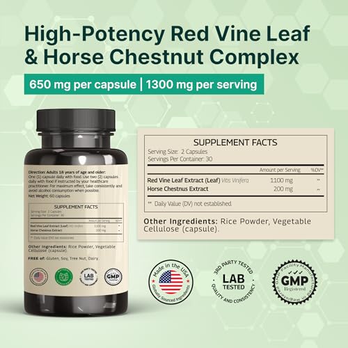 natural horse chestnut extract capsules