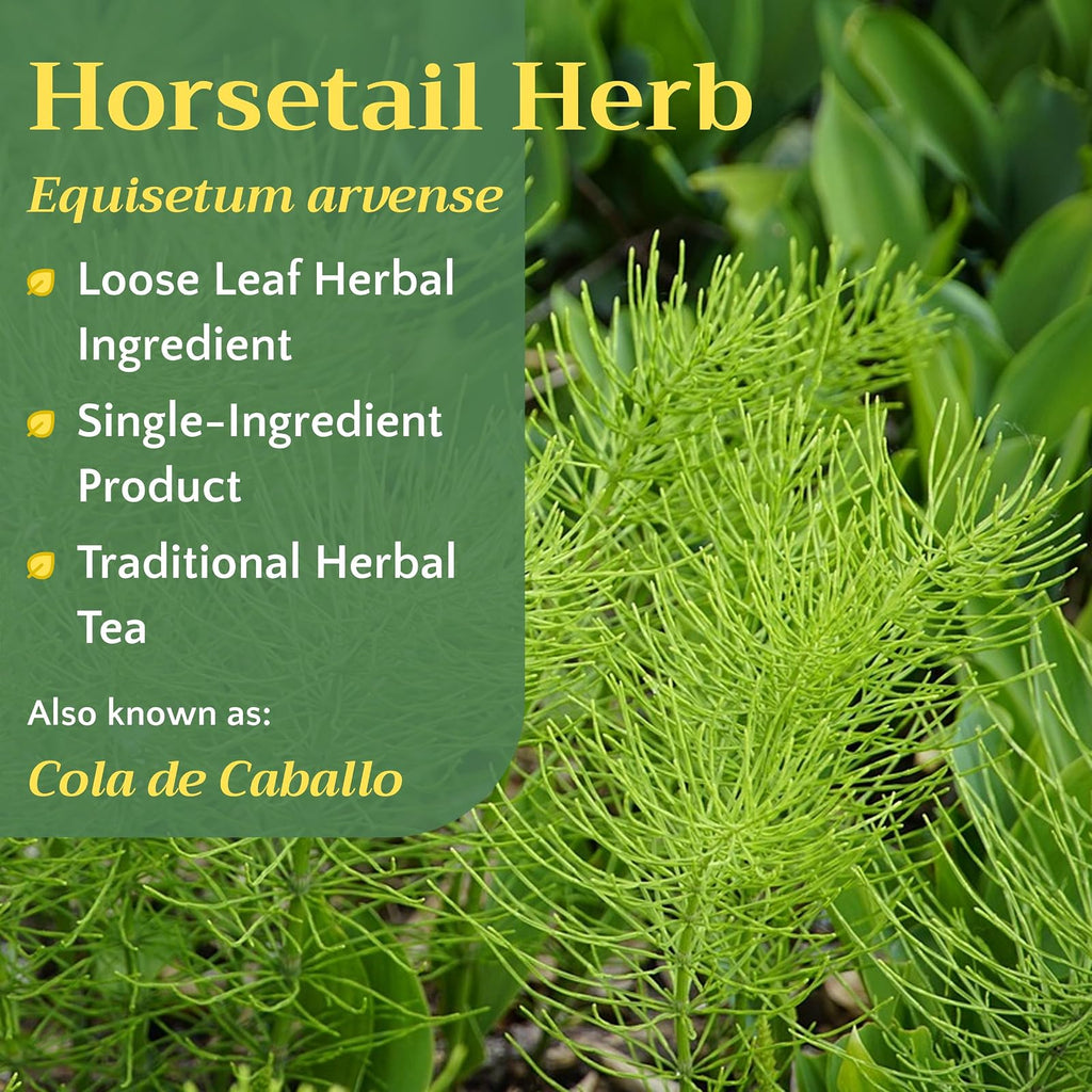Natural horsetail tea for detox