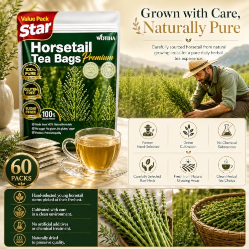 natural horsetail tea for hydration