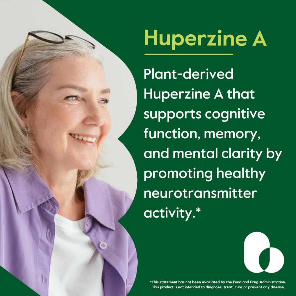 Natural Huperzine A for enhanced memory