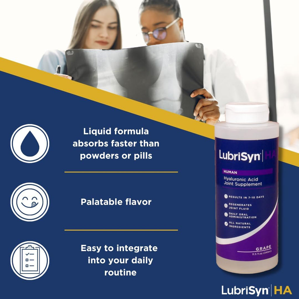 Natural hyaluronic acid for mobility