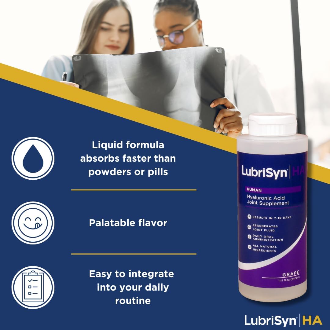 Natural hyaluronic acid for mobility