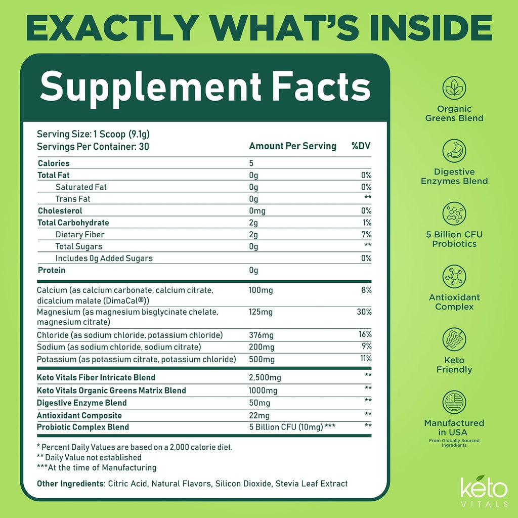 natural hydration greens powders