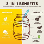 natural hydration mix with electrolytes